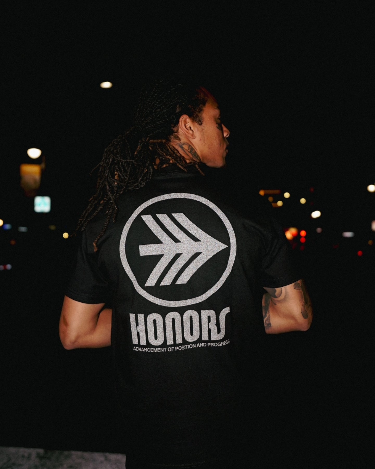 3M PROGRESSION LOGO TEE- BLACK – honorsbrand