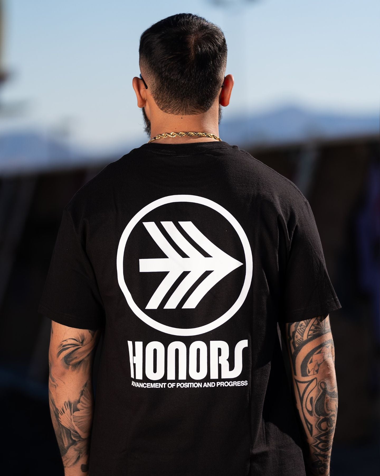 Progression Logo Tee - Black – honorsbrand